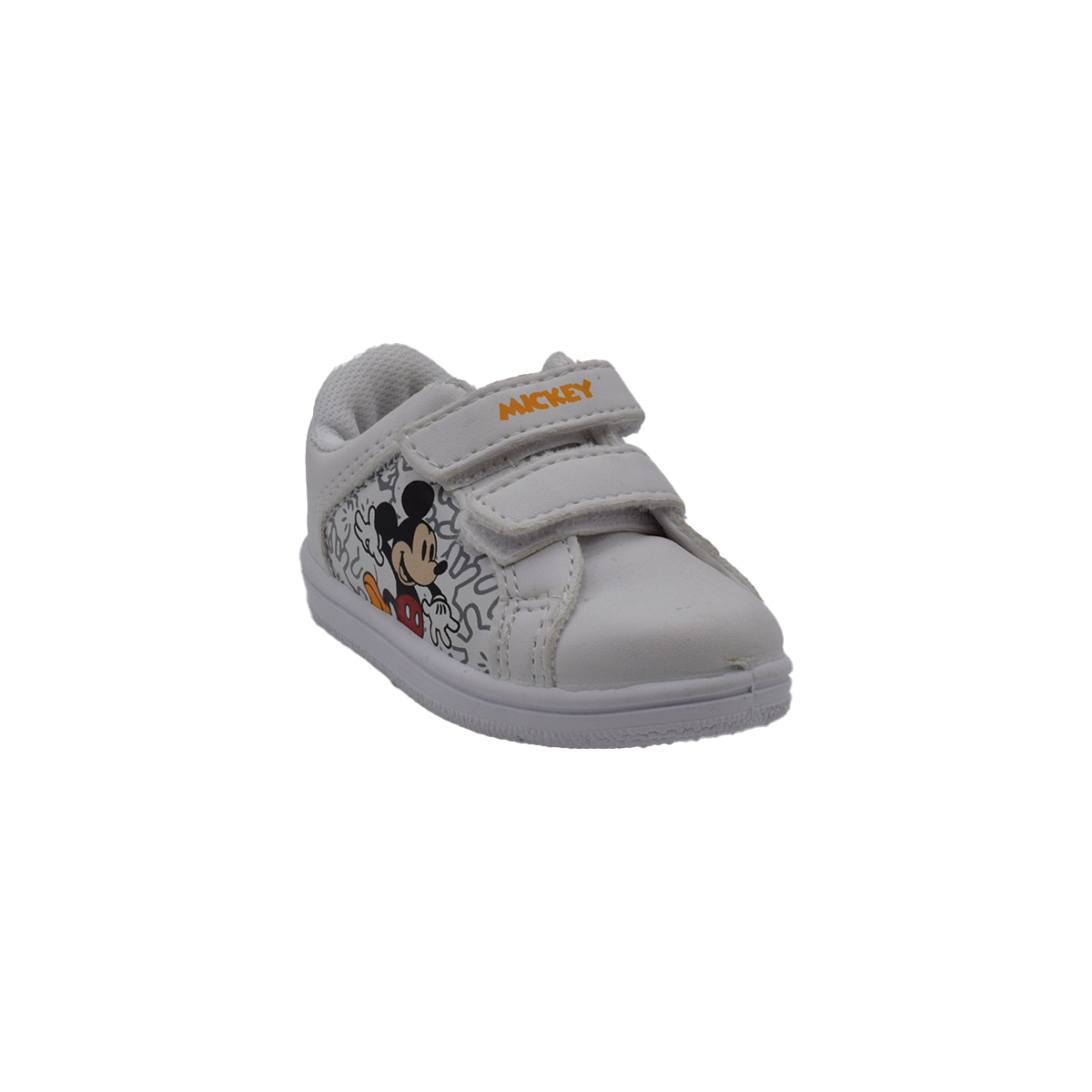 Tenis con Velcro 12-16 Blanco Mikcey