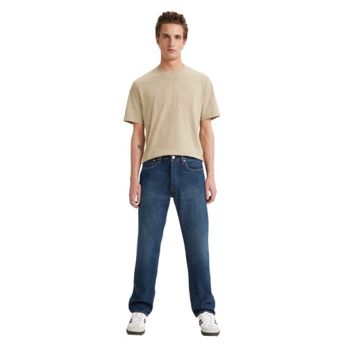 Jeans Straight Fit L Levi's 501 para Hombre Universitario
