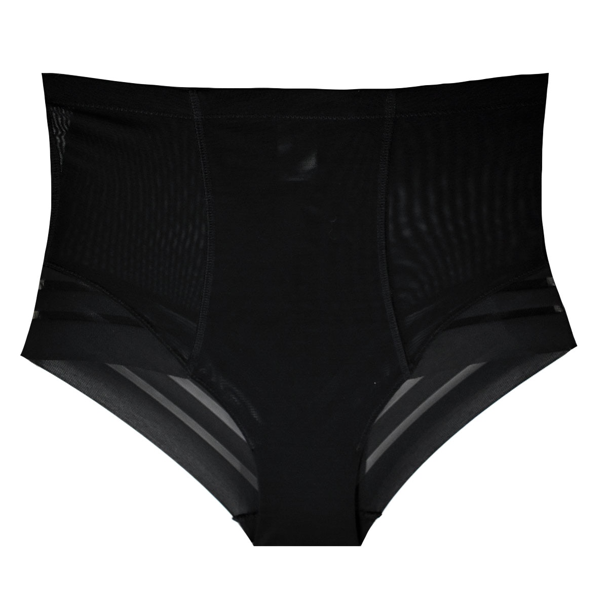 Panty Faja Negra Control con Banda Mesh Berlei