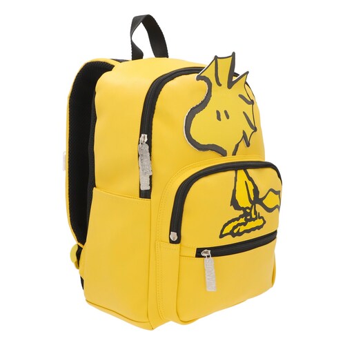 Mochila Tipo Backpack Peanuts Juvenil Amarillo Keepack