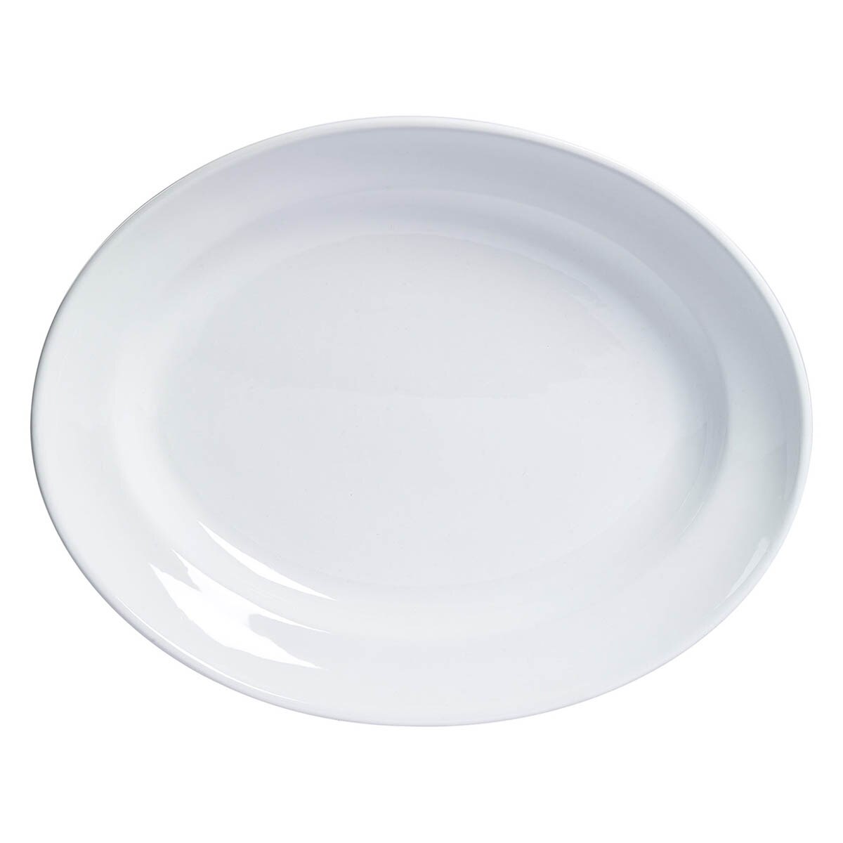 Platón de Servicio Cerámica Blanco Tabletops Gallery
