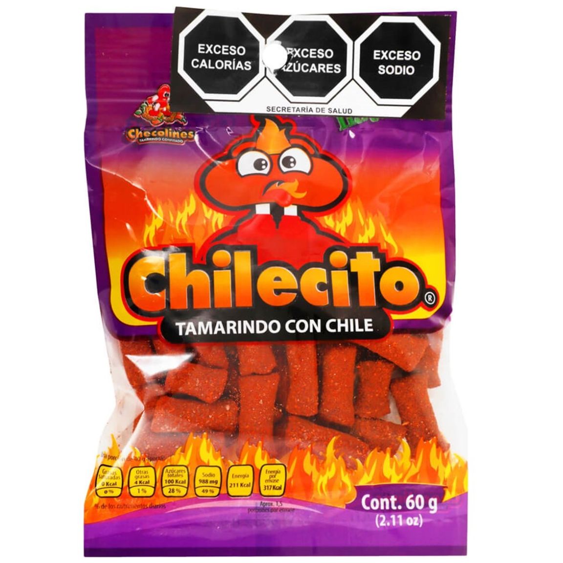 Tamarindo 60 G Dulces Checolines