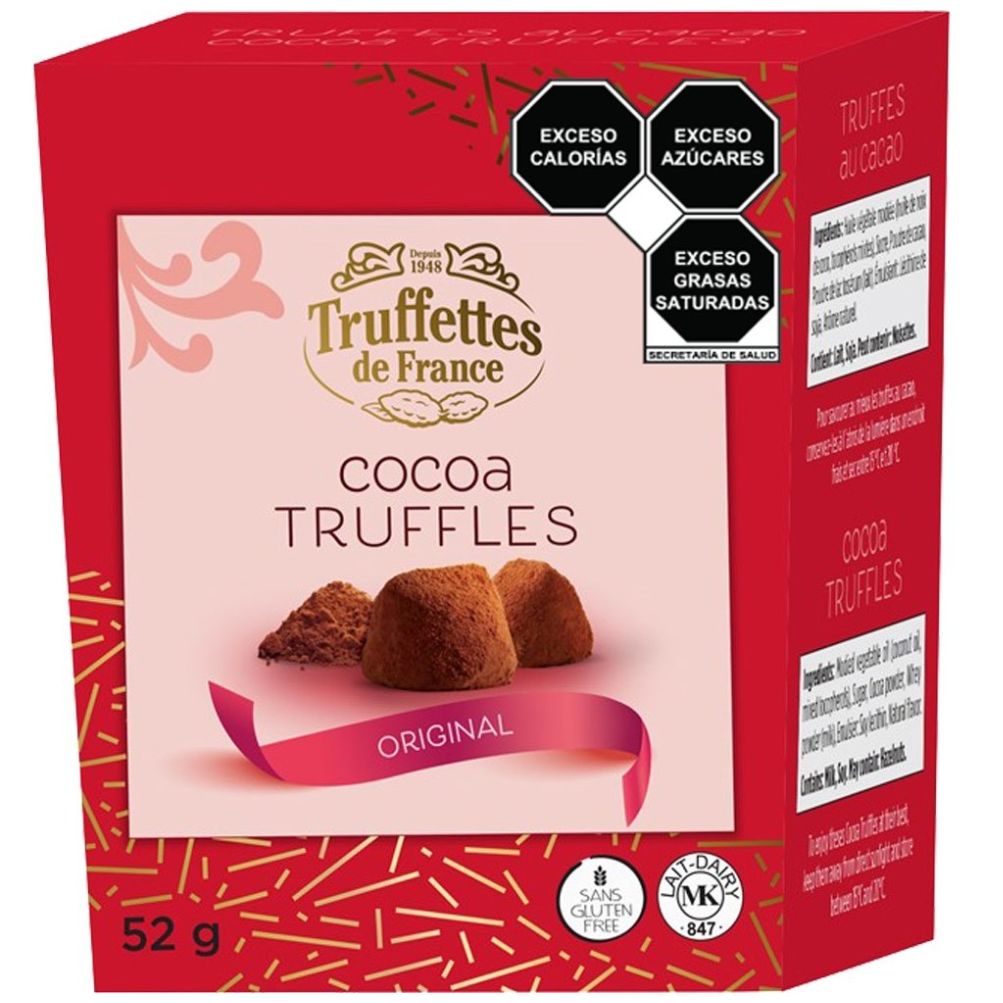Trufas Original 52 G Chocolates Truffette de France