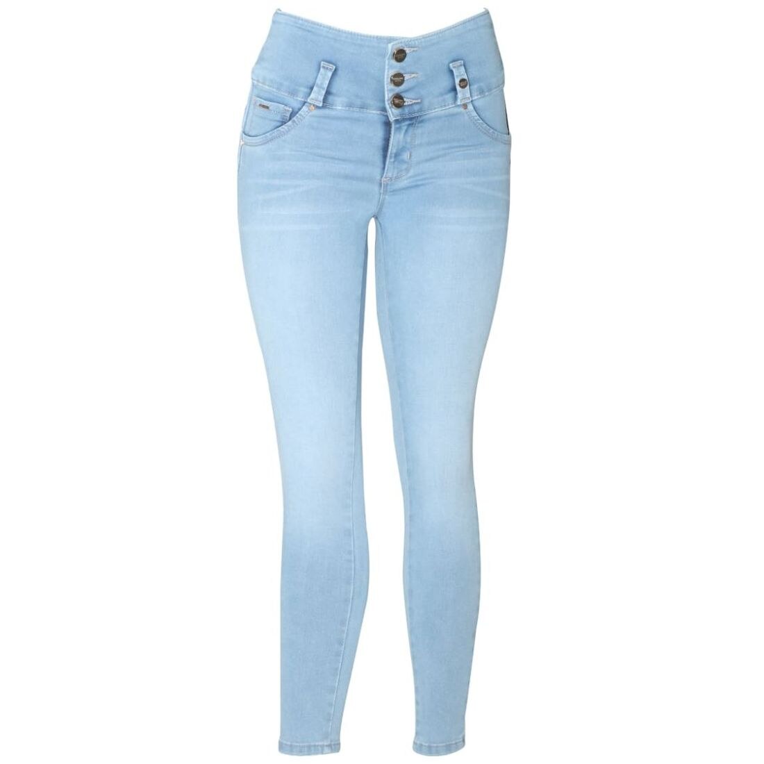 Jeans Ciclon Jeans Skinny Bleach para Mujer