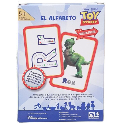 Flash Cards Alfabeto Toy Story Novelty