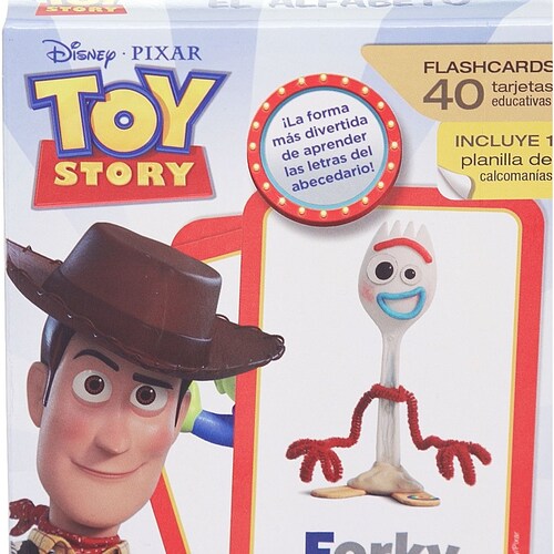 Flash Cards Alfabeto Toy Story Novelty