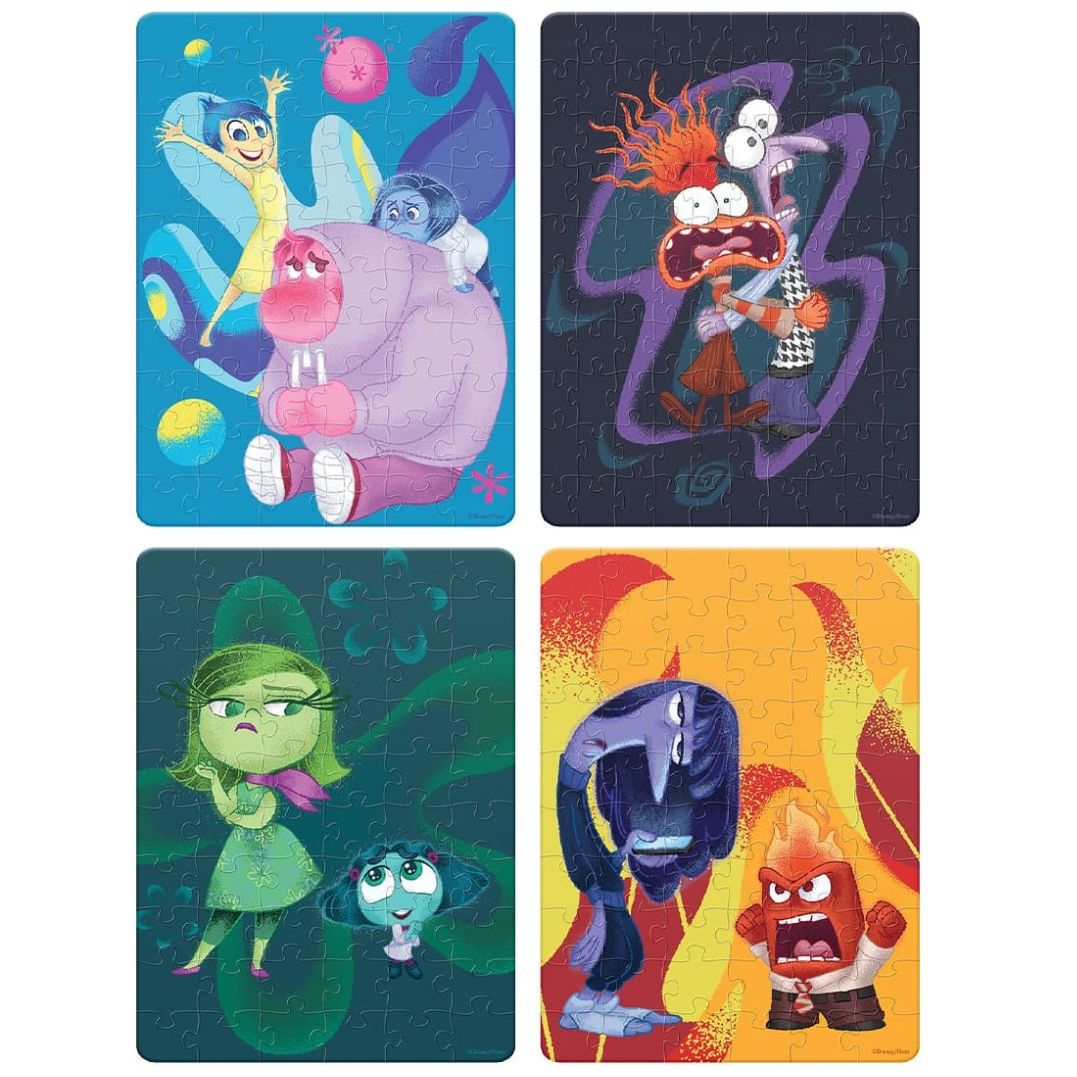 Rompecabezas 4 en 1 Intensamente 2 Novelty