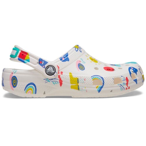 Crocs Classic Doodle Print 18-23 Colores para Unisex Infantil