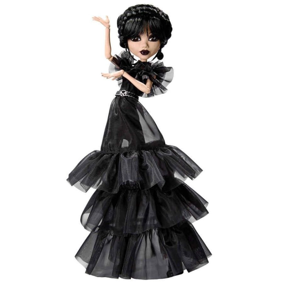 Monster High Muñeca Colección Wednesday Raven Dress