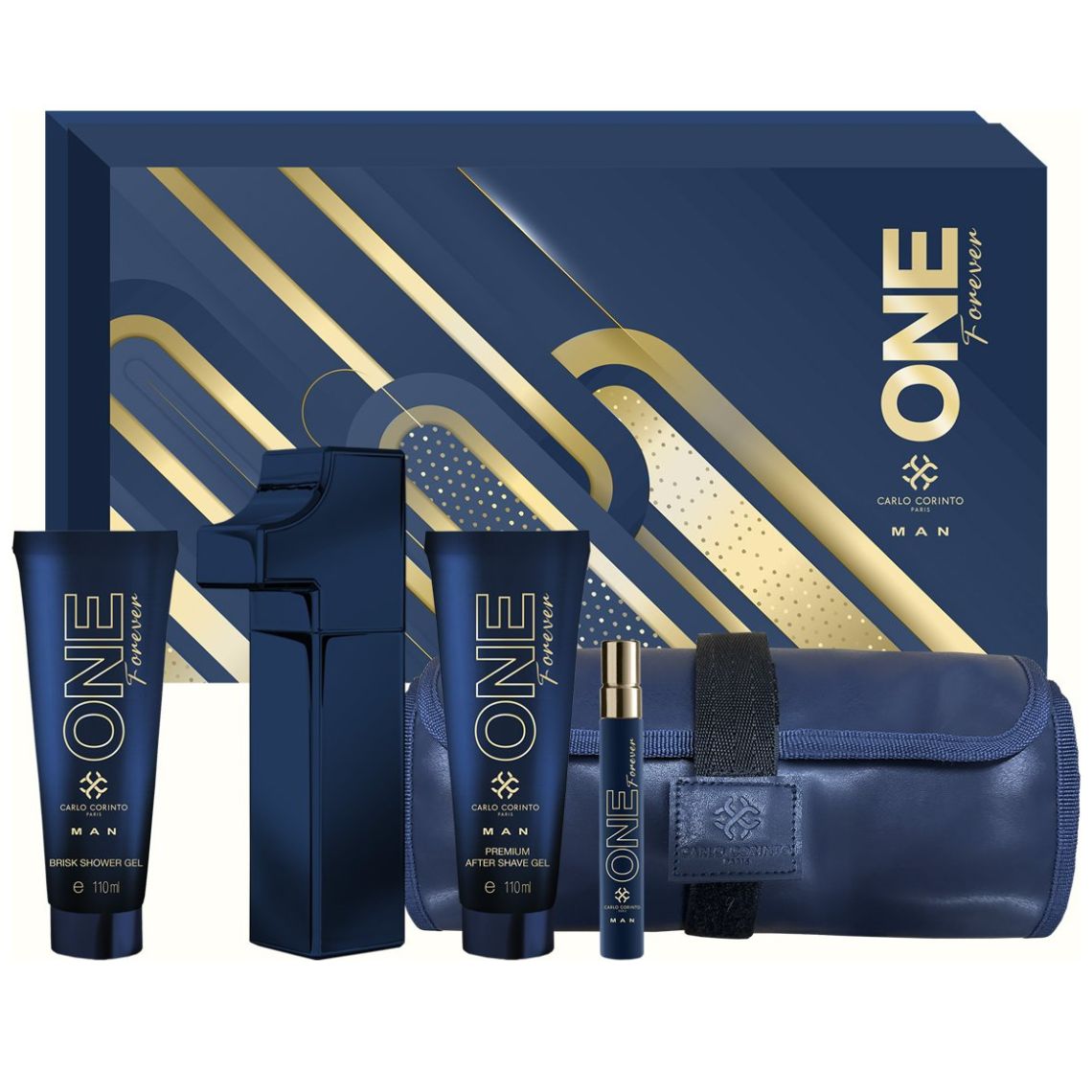 Set de Lanzamiento Fragancia Carlo Corinto One Forever para Hombre