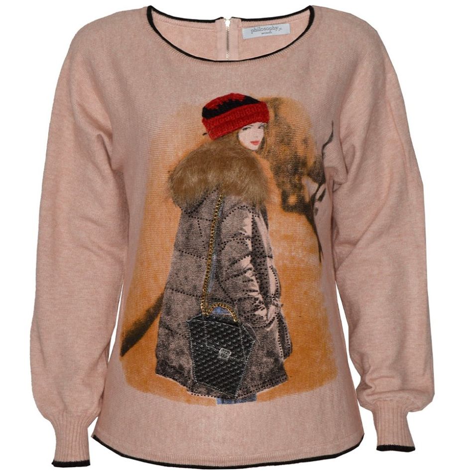 Suéter Estampado para Mujer Philosophy Woman