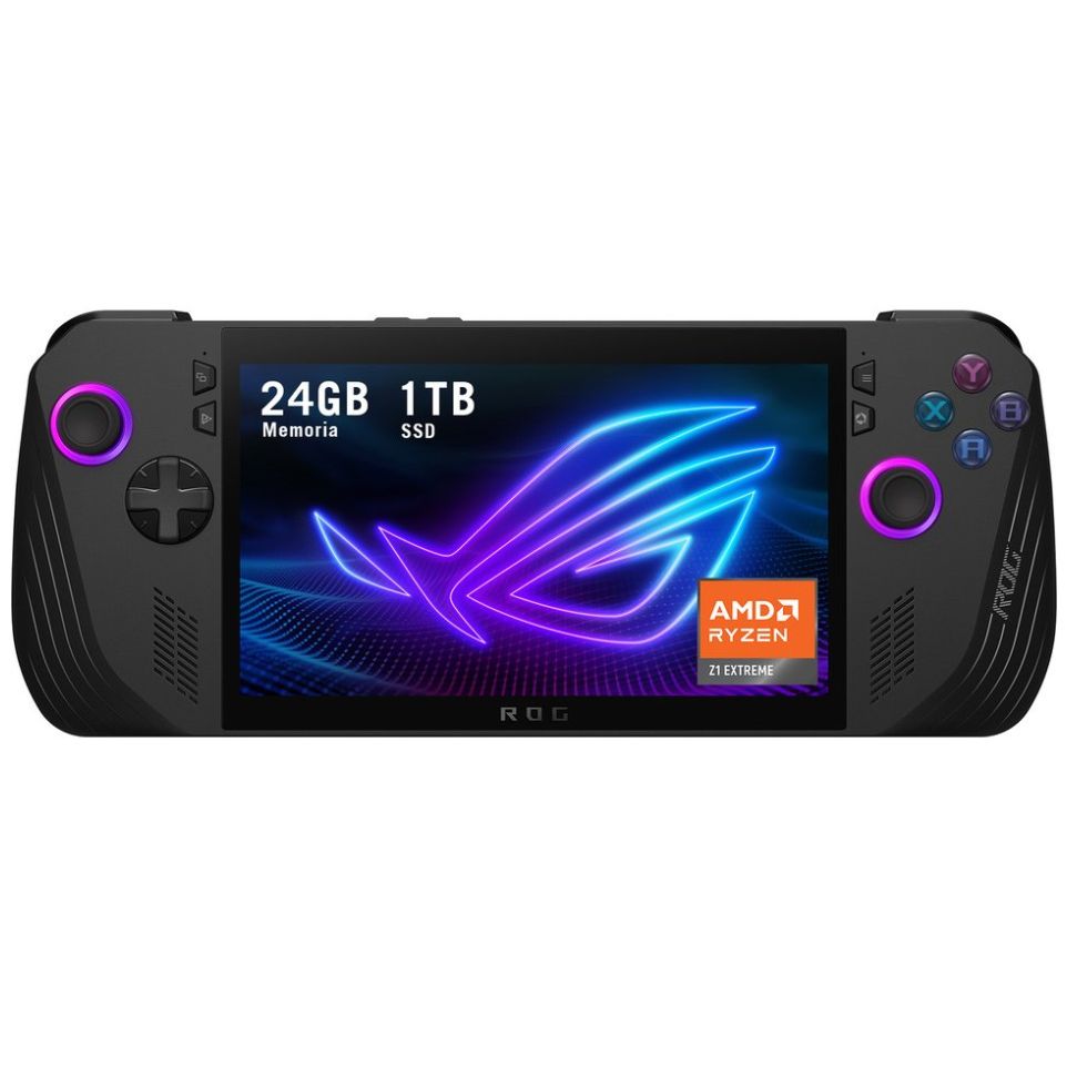 Consola Portátil Gamer Asus Rog Ally X Rc72La-Nh007W Ryzen Z1 24 Gb Ram 1Tb