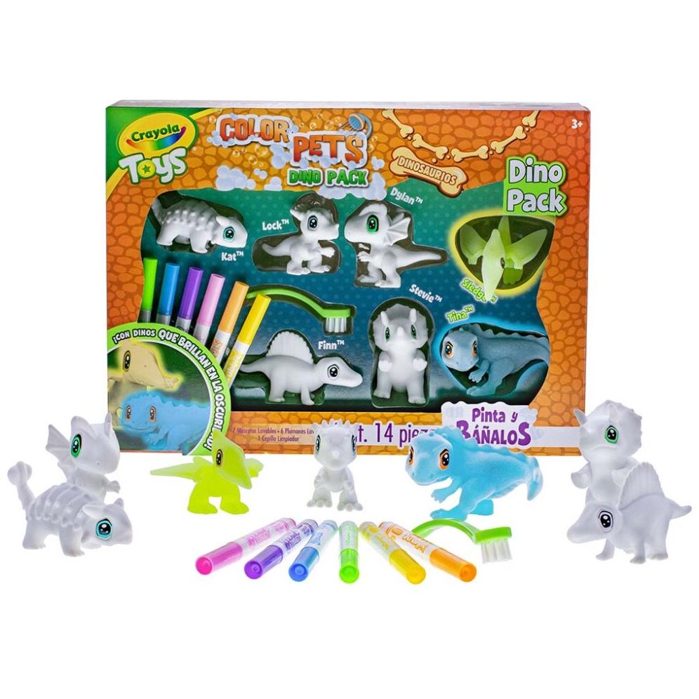 Set Toys Color Pets Dino Pack Crayola