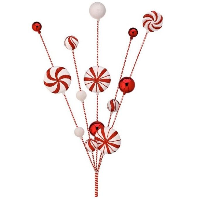 Rama con Caramelos y Esferas Candy 70 Cm Regency