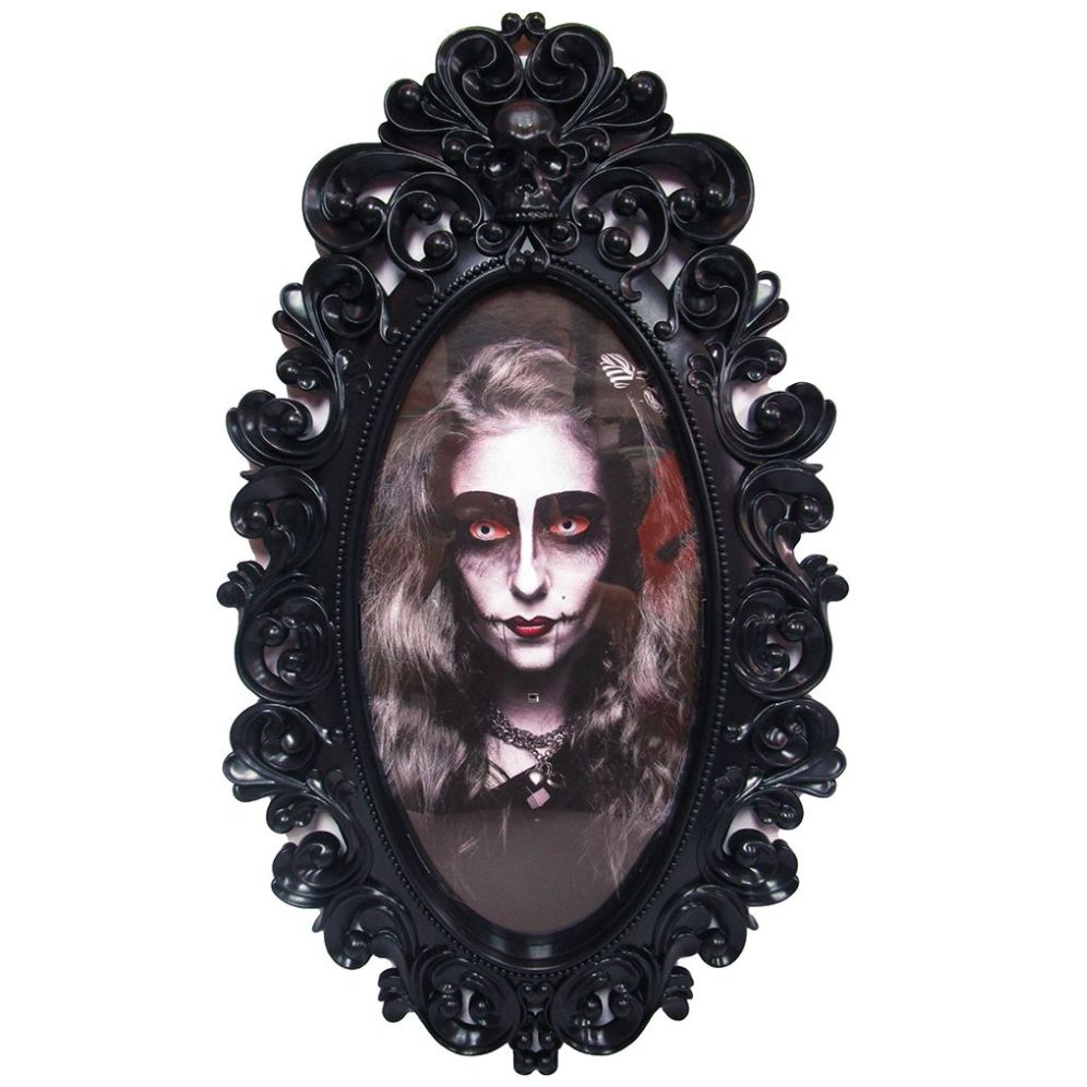 Halloween Cuadro Mujer Del Terror 40Cm Gto