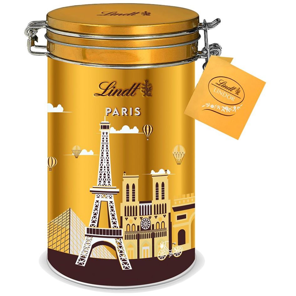 Chocolate Lindt Tin Cities 216G