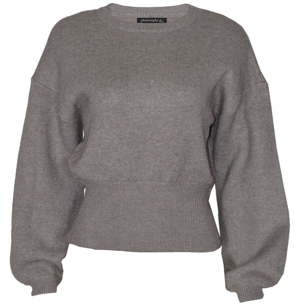 Suéter Liso Manga Ranglan Philosophy para Mujer