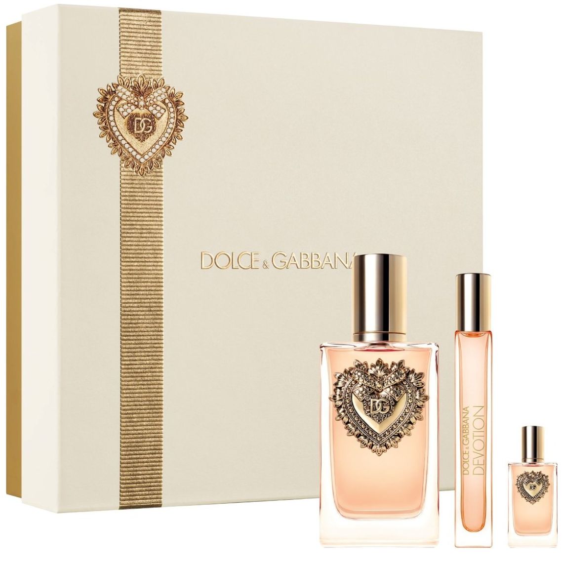 Estuche Dolce & Gabbana Devotion 100 Ml + Mini 5 Ml + Ts 10 Ml para Mujer