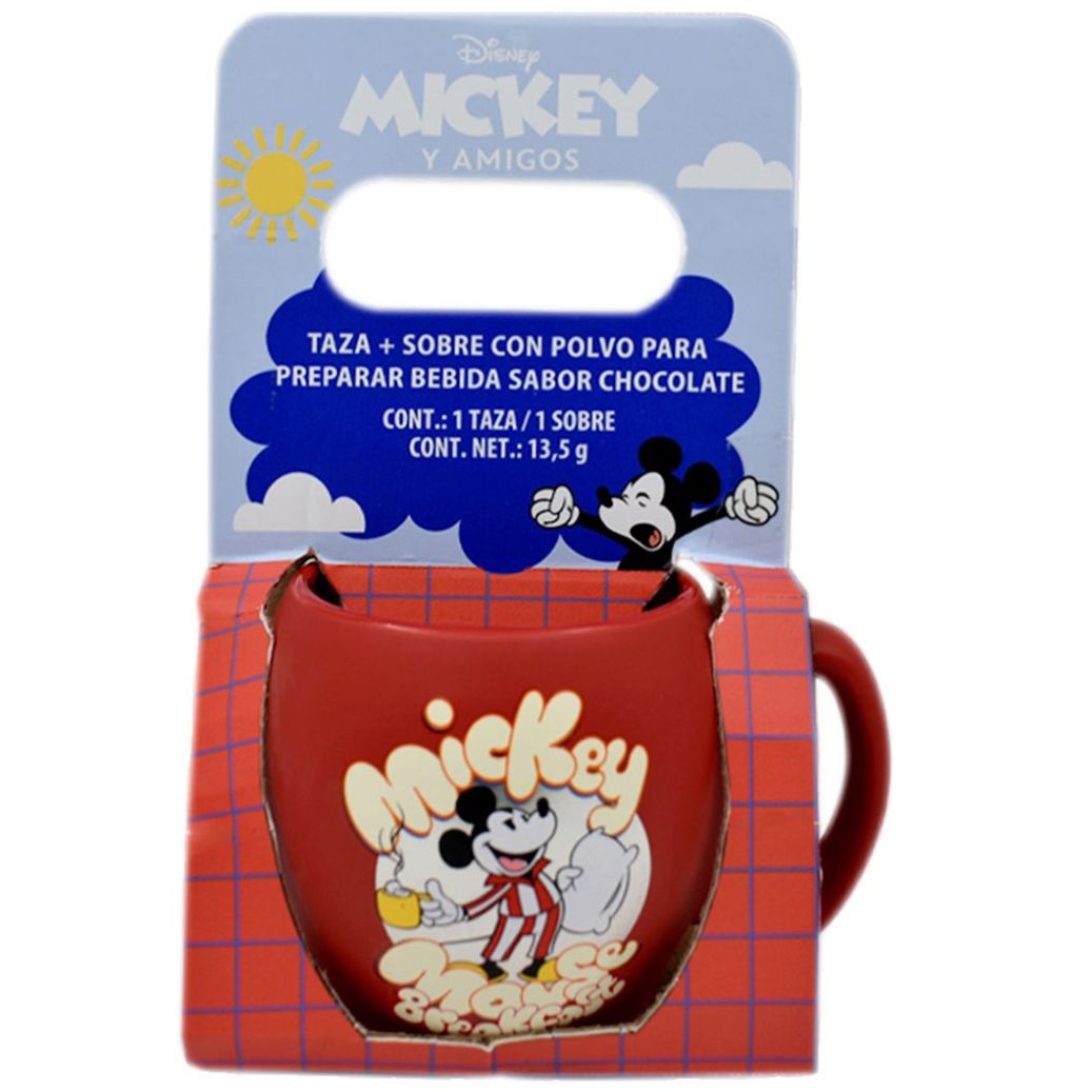 Taza Redonda Mickey Y Minnie con Cocoa Galeria Dc