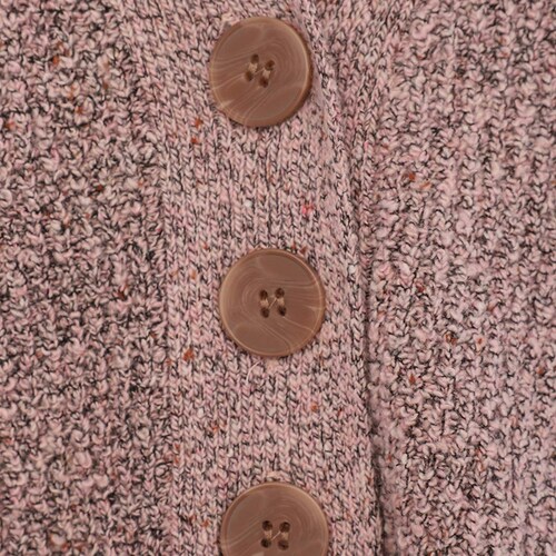 Suéter Abierto con Botones para Mujer Talla Extra Life Styler