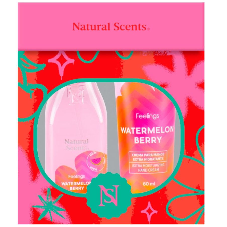 Set Natural Scents Mini Kit Watermelon Berry 2 Pz para Mujer