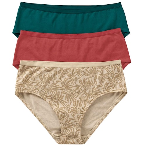 Paquete 3 Panties Clásicos para Mujer Leonisa