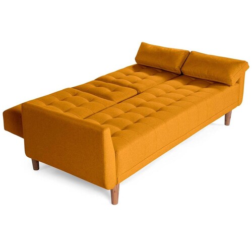 Sofá Cama Royce Mostaza Makora