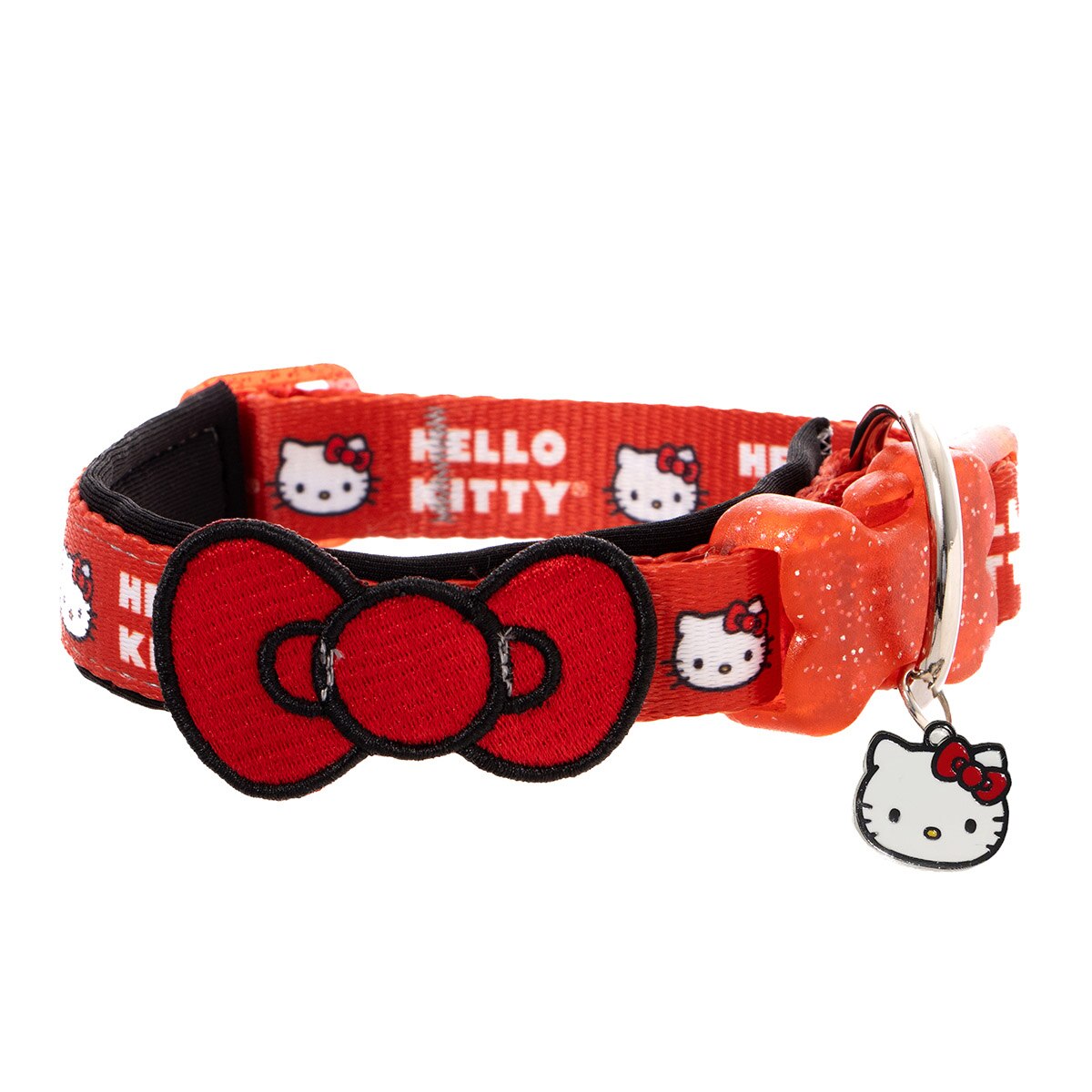 Collar Chico Unisex Sanrio Hello Kitty Ruz