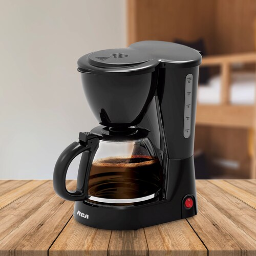 Cafetera Eléctrica de 12 Tazas Negro Rc-Caf2 Rca