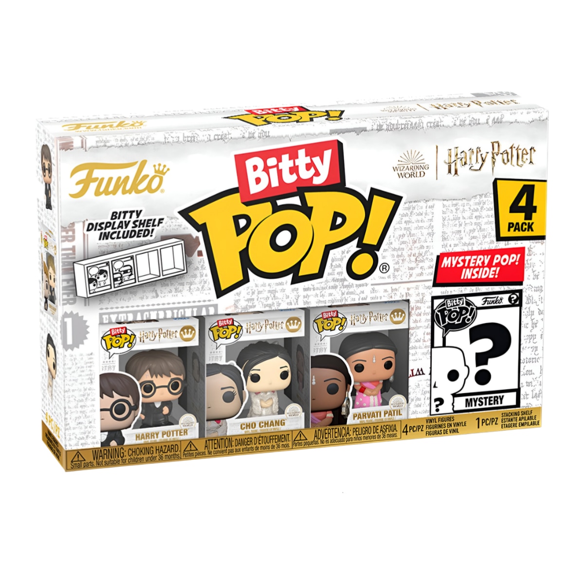 Funko Bitty Pop: Harry Potter y el Cáliz de Fuego - Harry 4 Pack