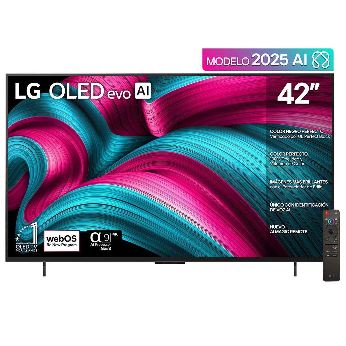 Pantalla LG 42 Pulgadas Oled Evo Ai C5 4K Smart Tv + Bocina LG Xboom