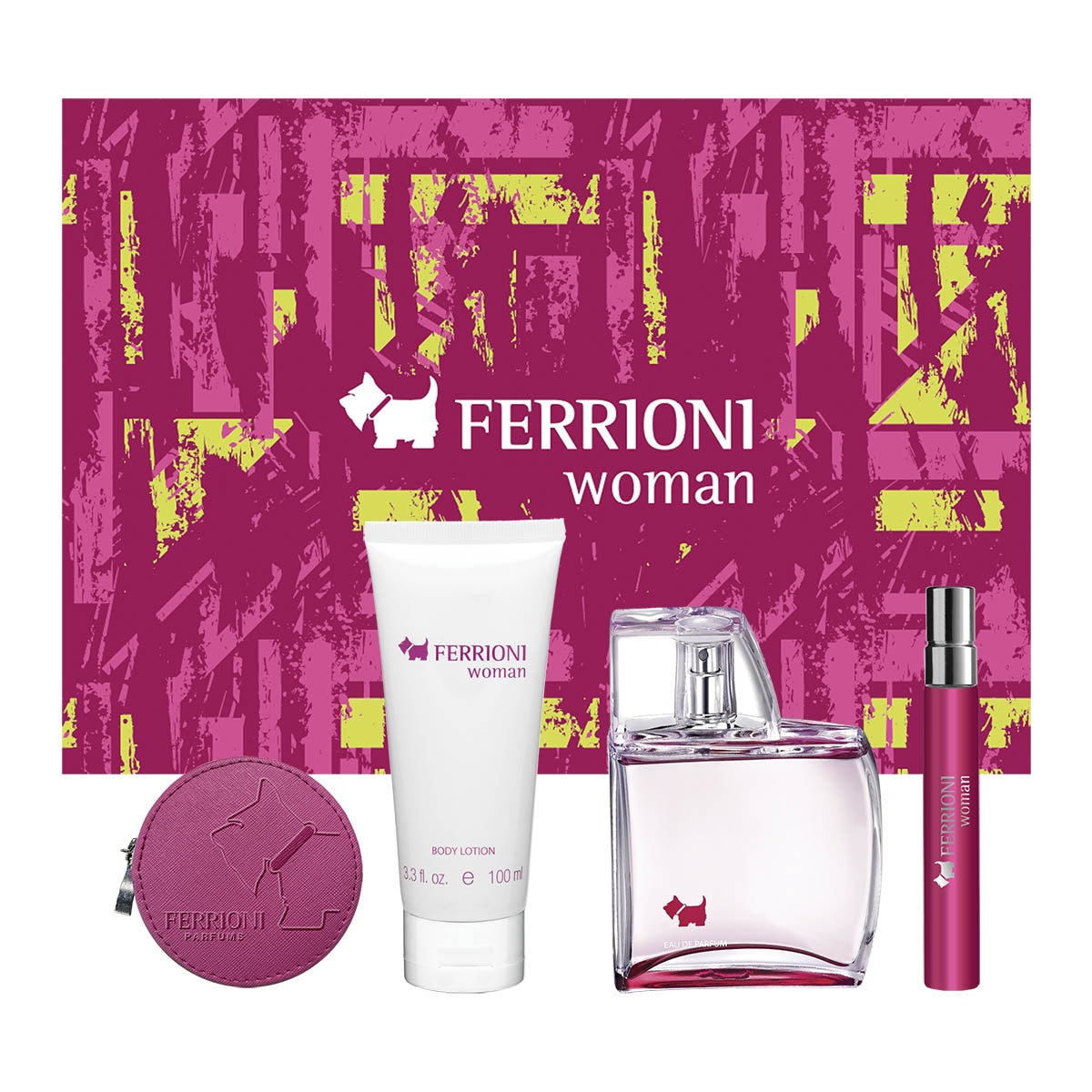 Estuche Eau de Parfum Ferrioni Woman 100Ml para Mujer