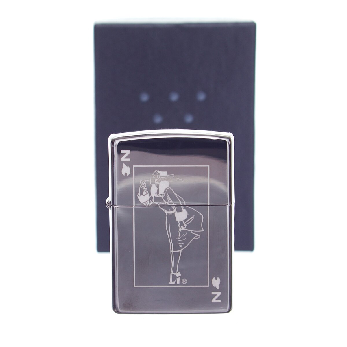 Encendedor con Diseño Zippo para Hombre