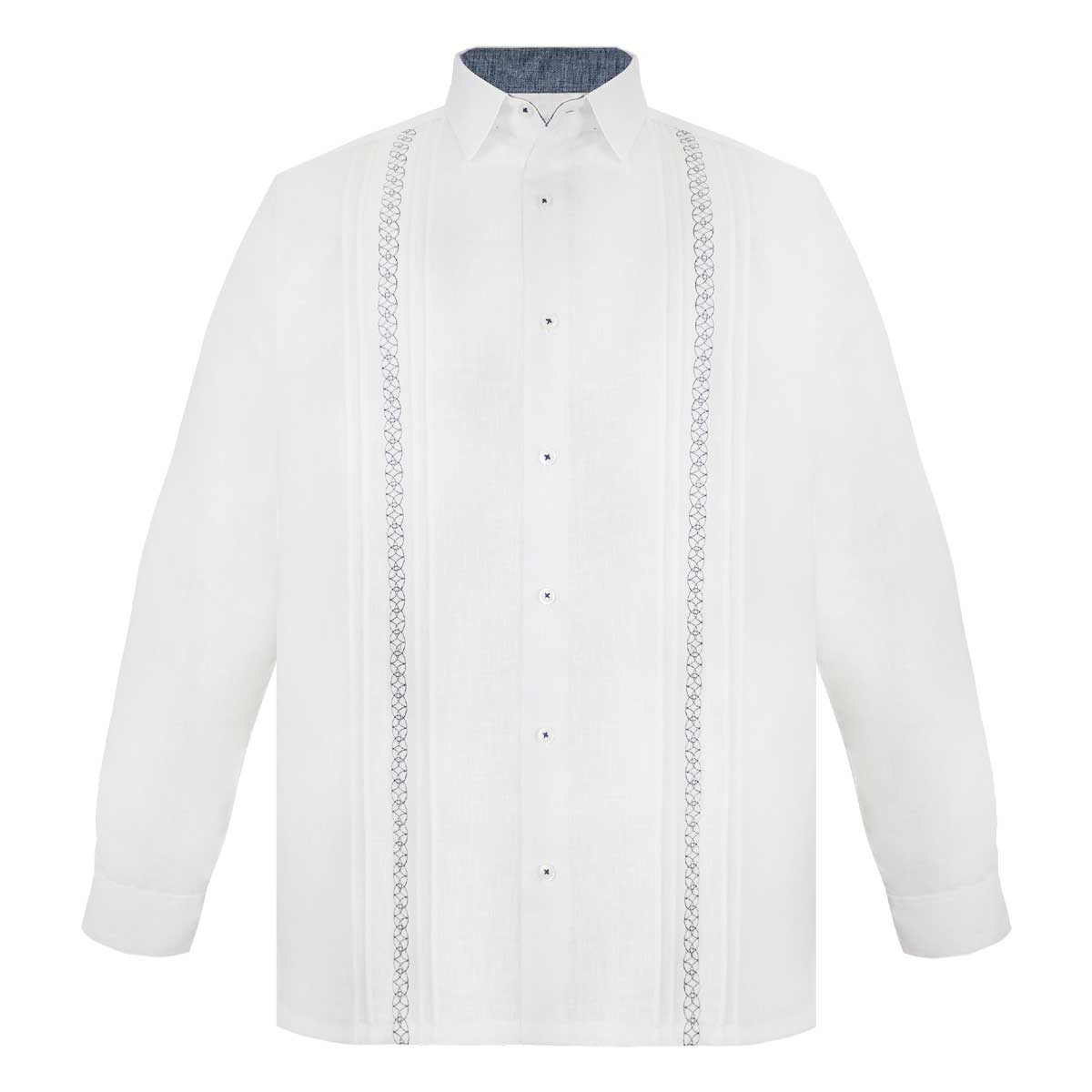 Guayabera Candila con Bordado para Hombre Plus