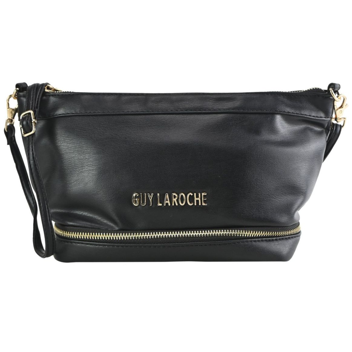 Bolso Satchel Guy Laroche Negro para Mujer
