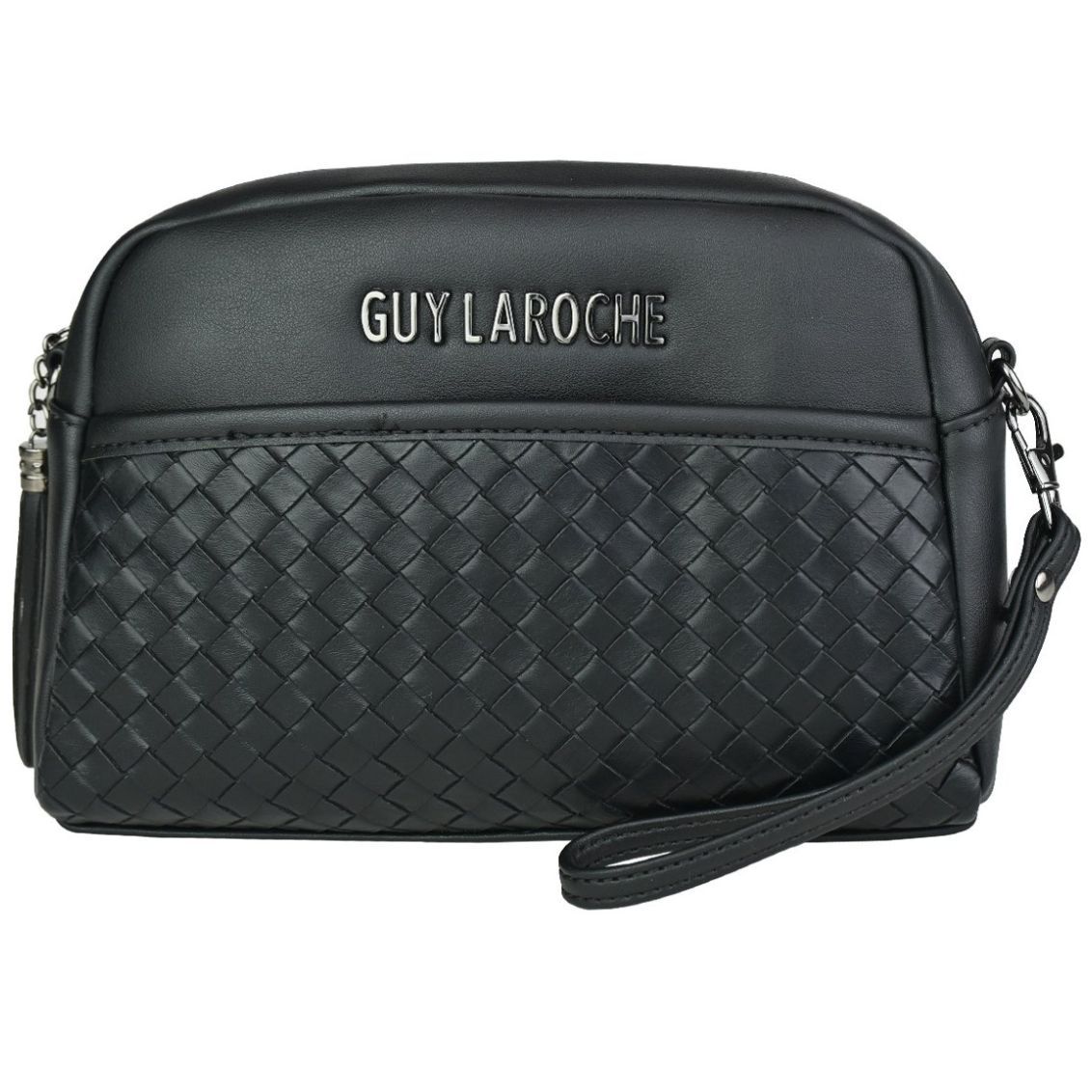 Bolso Satchel Guy Laroche Negro para Mujer