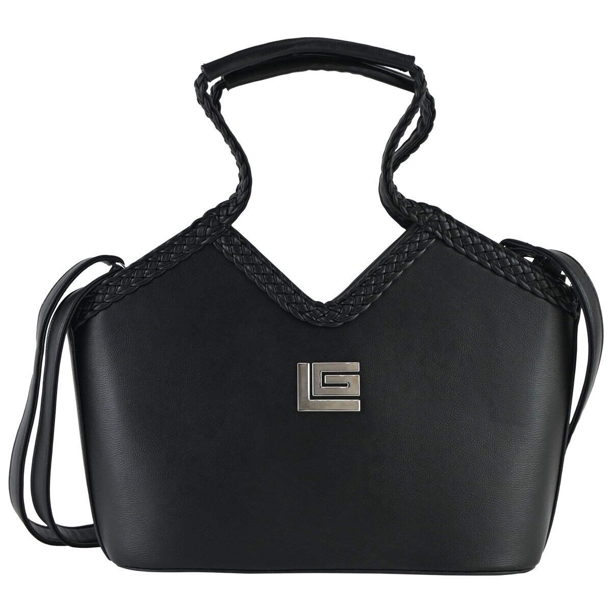 Bolso Satchel Guy Laroche Negro para Mujer