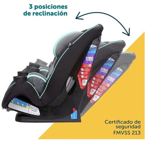 Autoasiento Safety 1St Grow & Go Aqua Pop