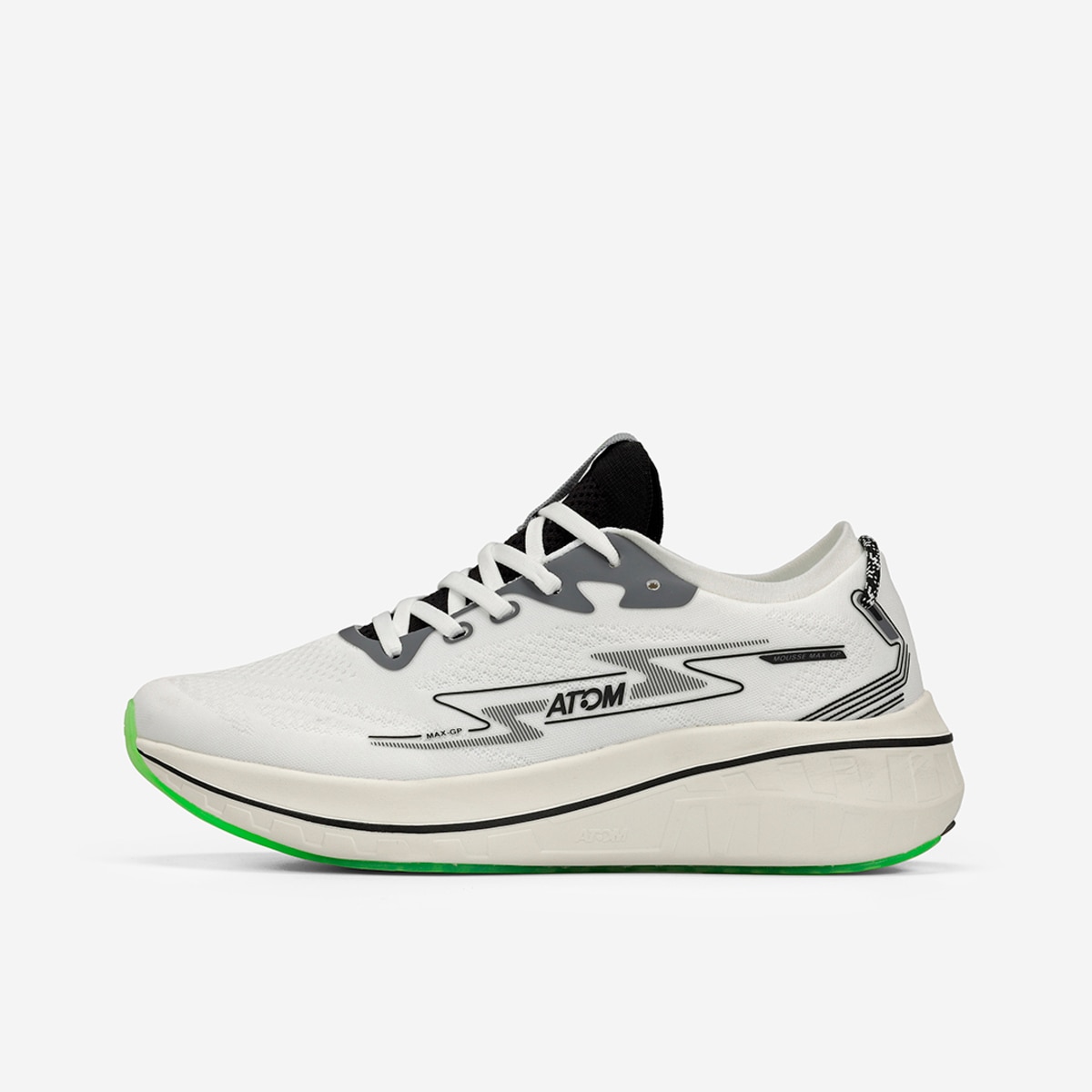 Tenis Running Atom By Fluchos Gp Max At177 Wh para Hombre