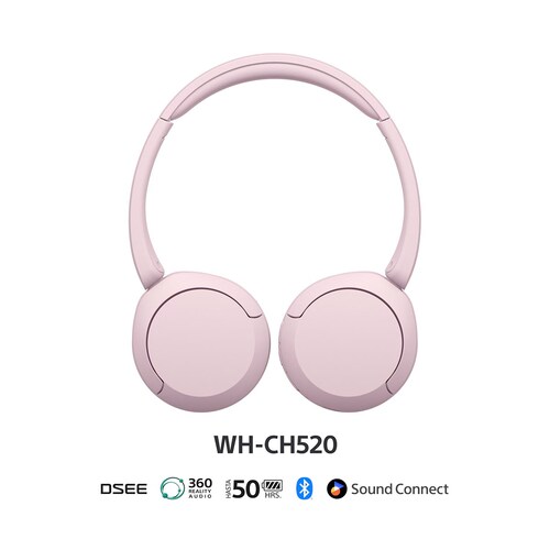 Audífonos Sony Wh-Ch520 Rosa