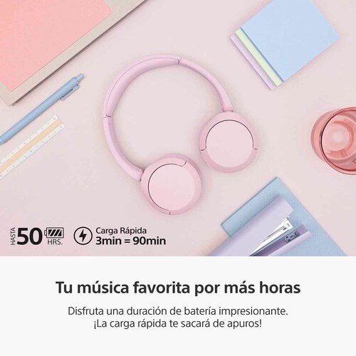 Audífonos Sony Wh-Ch520 Rosa