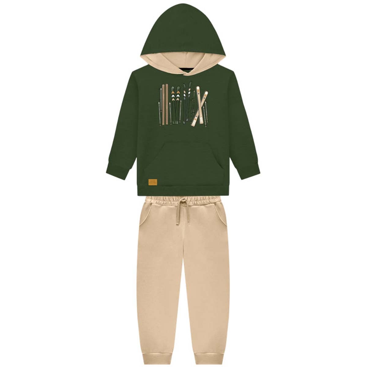 Conjunto de Sudadera con Capucha y Pants Milon para Niño