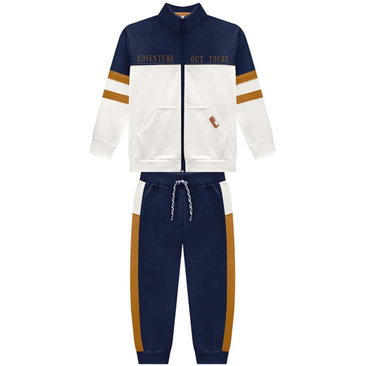 Conjunto de Sudadera con Cierre y Pants Milon para Niño