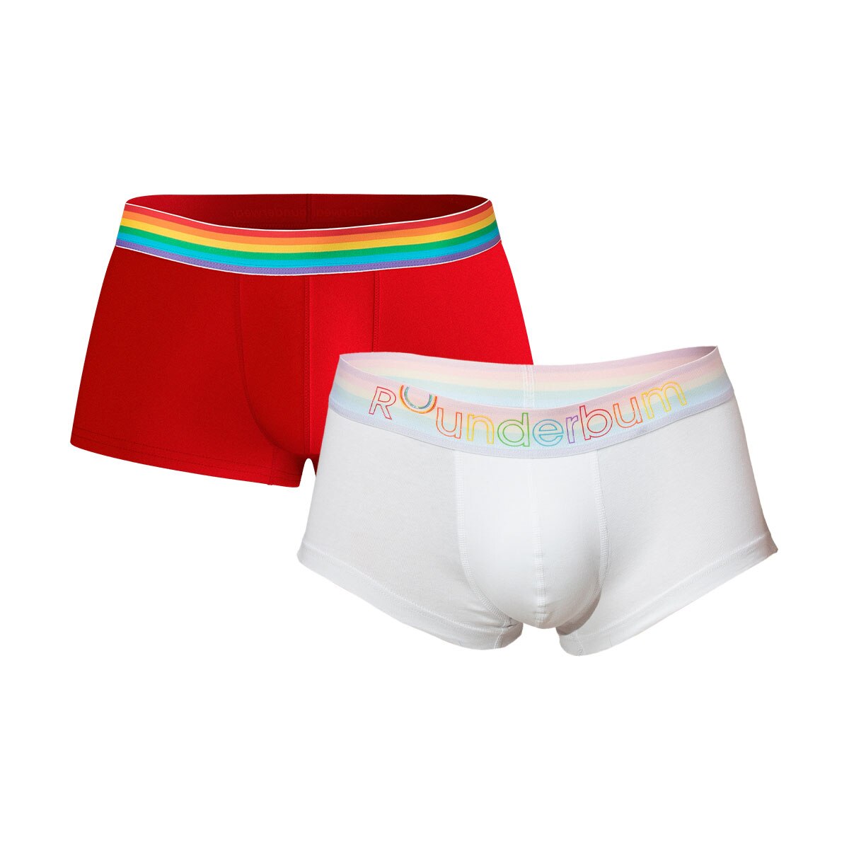 Set 2 Pack Boxers Trunk Rounderbum Edición Pride para Hombre