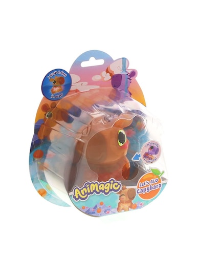 Figura Interactiva Animagic Lets Glo Capybara Brown