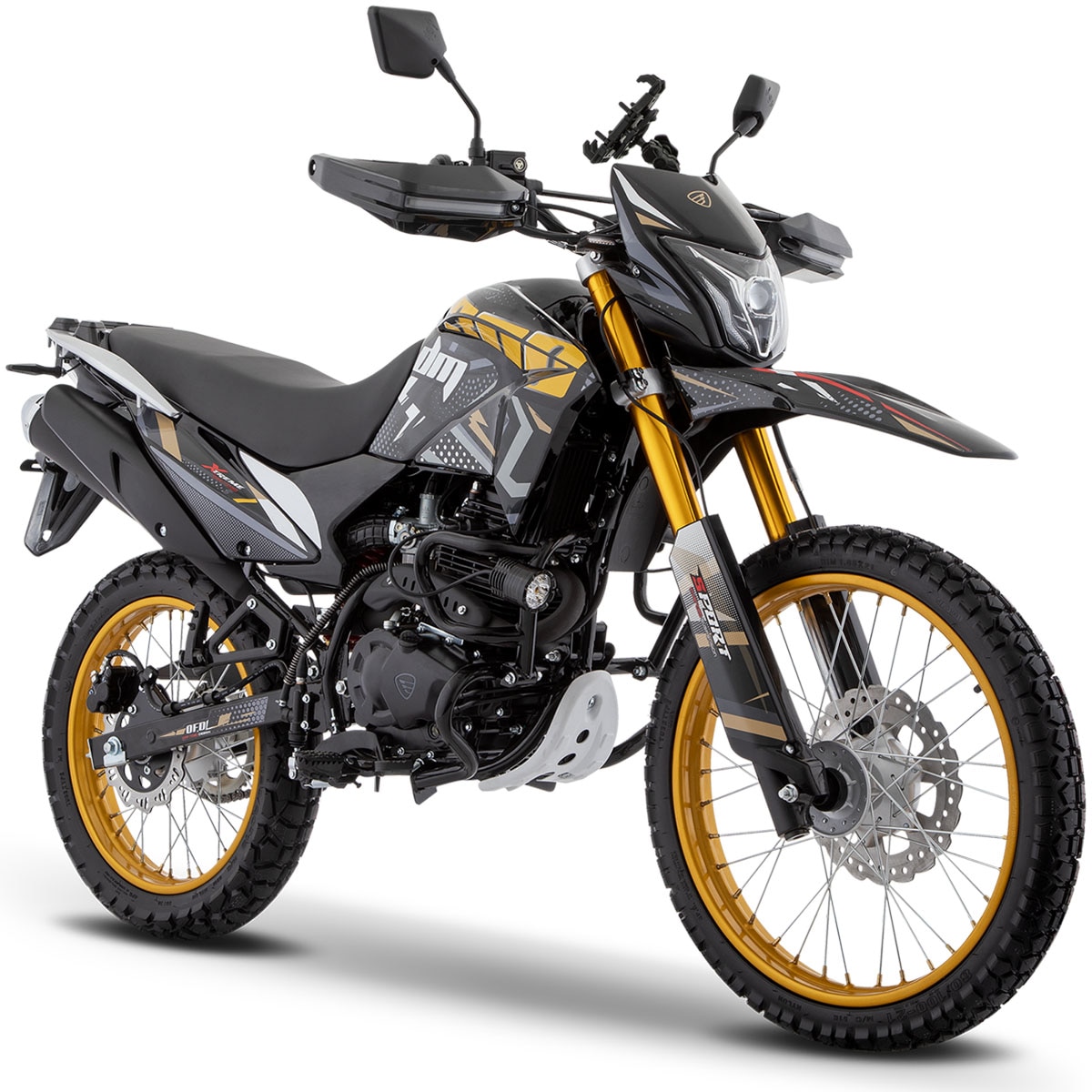 Motocicleta Italika Dm300 Dorada 2025