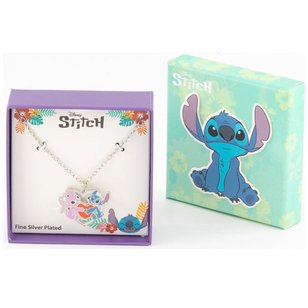 Collar Stitch Y Angel Corazón Disney