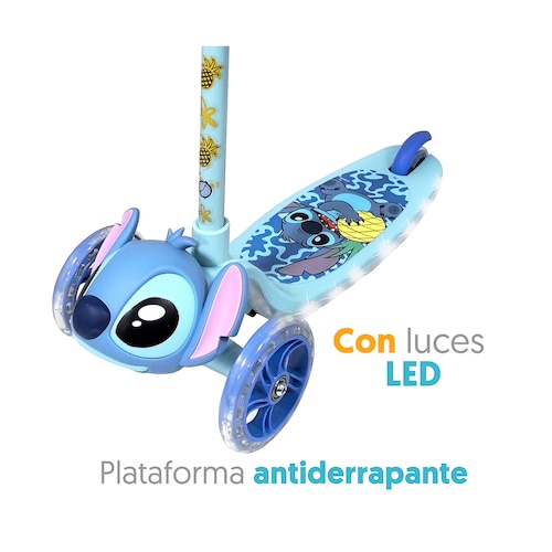 Stitch Scooter 3D con Luces Flying Wheel