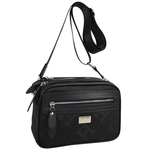 Bolsa Crossbody Negro Huser para Mujer