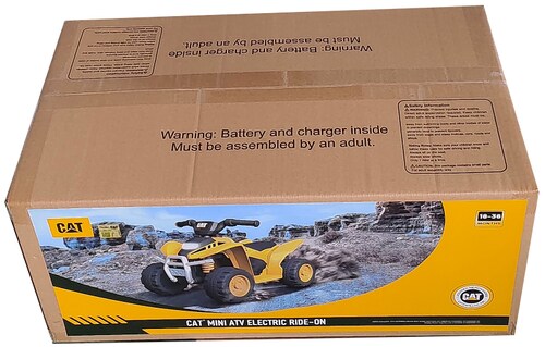 Caterpillar Montable Atv para Niños Cat
